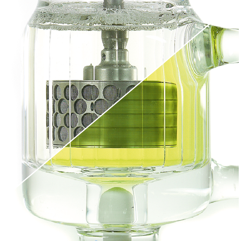 Biocatalysis by immobilized enzymes in a rotating bed reactor